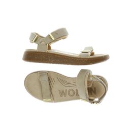 Woden Damen Sandale, beige, Gr. 42