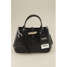 Longchamp Damen Handtasche, schwarz, Gr.