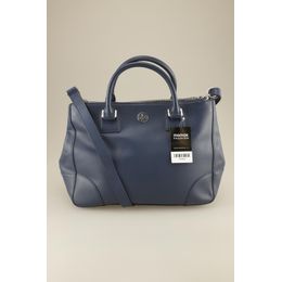 Tory Burch Damen Handtasche, blau, Gr.