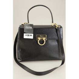 Salvatore Ferragamo Damen Handtasche, schwarz, Gr.