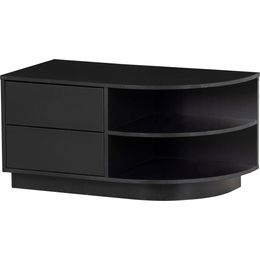 TV-Board Woood "Finca" Sideboards Gr. B/H/T: 78cm x 40cm x 40cm, schwarz