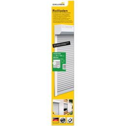 Schellenberg Vorbaurollladen "Set für Fenster und Türen, Mini System 40 mm Stahlrohrwellen" Rollläden PVC Jalousie, in verschiedenen Größen erhältlich, grau Gr. 100cm, 80cm, grau