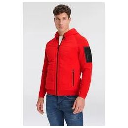 Steppjacke BOSS Green "Martic" Gr. L, rot (open red645) Herren Jacken mit Ärmeltasche