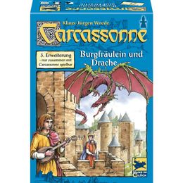 Schmidt Spiele Carcassonne: Burgfr&auml;ulein und Drache