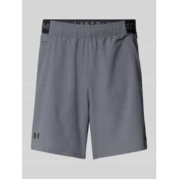 Under Armour Regular Fit Shorts mit Label-Print