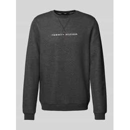 Tommy Hilfiger Sweatshirt mit Label-Stitching