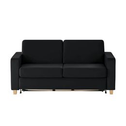 Nehl Schlafsofa Boston Deluxe ¦ schwarz ¦ Maße (cm): B: 199 H: 91 T: