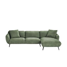 pop Ecksofa Ventus ¦ grün ¦ Maße (cm): B: 281 H: 111 T: 174