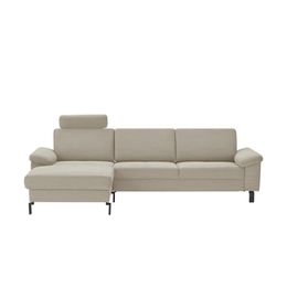 Max Schelling Ecksofa Feincord Maximum Move ¦ beige ¦ Maße (cm): B: 2