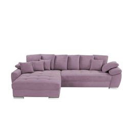 bobb Ecksofa Farina ¦ lila/violett ¦ Maße (cm): B: 323 H: 92 T: 222