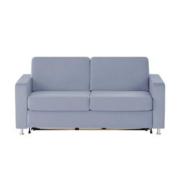 Nehl Schlafsofa Boston Deluxe ¦ blau ¦ Maße (cm): B: 199 H: 91 T: 10