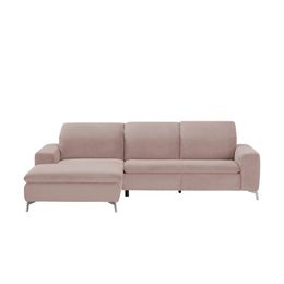 Max Schelling Ecksofa Habitus ¦ rosa/pink ¦ Maße (cm): B: 270 H: 77