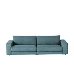 Jette Home Sofa Cord Sila ¦ türkis/petrol ¦ Maße (cm): B: 290 H: 85 T