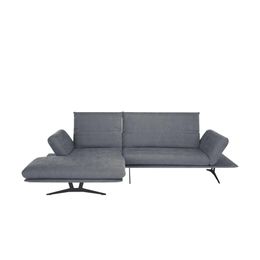 Koinor Ecksofa aus Flachgewebe Francis ¦ grau ¦ Maße (cm): B: 164 H: