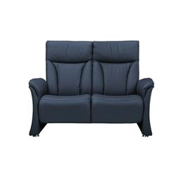 himolla Ledersofa 2-sitzig 4010 ¦ blau ¦ Maße (cm): B: 143 H: 106 T: