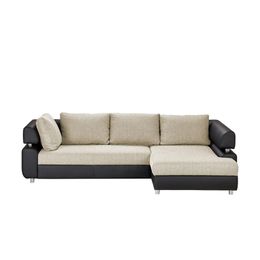 switch Ecksofa Panama ¦ beige ¦ Maße (cm): B: 265 H: 65 T: 190