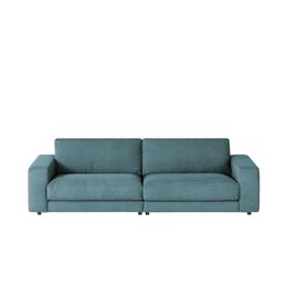 Jette Home Sofa Cord Sila ¦ türkis/petrol ¦ Maße (cm): B: 250 H: 85 T