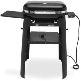 Elektrogrill Lumin mit schwarzem Ständer, Art. 92010853 - Weber