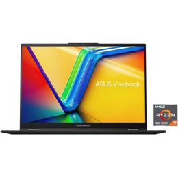 ASUS Notebook "Vivobook S16 Flip" Notebooks Gr. 16 GB RAM 1000 GB SSD, Ryzen 7, Windows 11 Home, schwarz