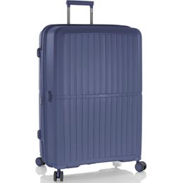 Hartschalen-Trolley Heys "AirLite, 76 cm" Gr. B/H/T: 50cm x 76cm x 31cm 118 l, blau Koffer Heys x Joachim Llambi Reisegepäck TSA Schloss Volumenerweiterung