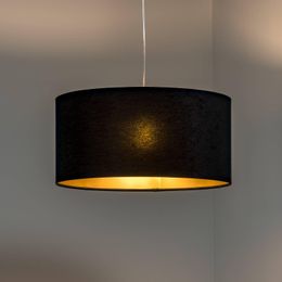 Maco Design Pendelleuchte Salina, schwarz/gold, Ø 50cm