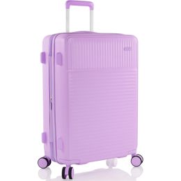 Hartschalen-Trolley Heys "Pastel, 66 cm" Gr. B/H/T: 43cm x 66cm x 24cm 70 l, lila (lavender) Koffer