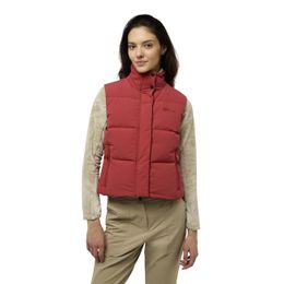 Daunenweste Jack Wolfskin "NORDLICHT" Gr. L, rot (rot coral) Damen Westen