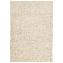 Teppich Shaggy Hochflor Modern Golden 160x230 cm vidaXL