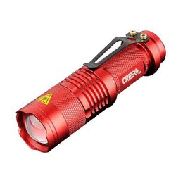 LED-Taschenlampe CREE Ultrafire - Rot