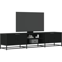 Torana - TV-Schrank Schwarz 180x35x41 cm Holzwerkstoff