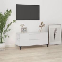 Torana - TV-Schrank Weiß 102x44,5x50 cm Holzwerkstoff