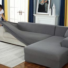 Stretch-Ecksofabezug für 3-Sitzer (L-förmiges Sofa erfordert zwei) - Lablanc