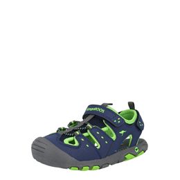 Kangaroos Sandale 'Trek' Jungen Gr&ouml;&szlig;e 31 navy / grau / limette