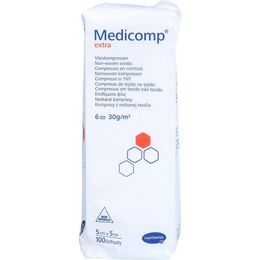 Paul Hartmann AG Medicomp extra Vlieskomp.unsteril 5x5 cm 6fach 100 St