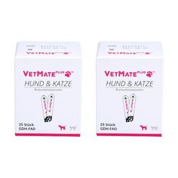 Vetmate Plus Blutzuckerteststreifen Hund+Katze Set (2x25 St) 2 St