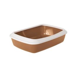 Savic Iriz + Rim Litter Tray 42cm - Nordic brown