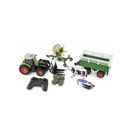 Amewi RC Tractor with XL Accessory Package 1:24 RTR Green