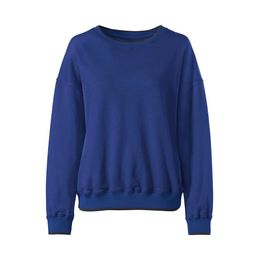 Heine Sweatshirt Damen Gr&ouml;&szlig;e XXL enzian / dunkelgrau