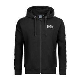 BEN LEE Benlee Athletic Zip-Up Hoodie 'Kempton' male Black size XXL
