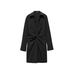 Mango Shirt Dress 'JULINDA' female Black size XXL