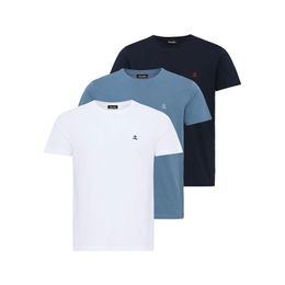 Cool Hill Shirt male Blue, White size XXL