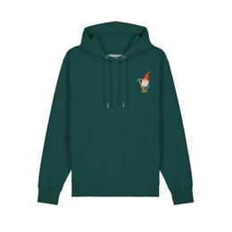 Watapparel Sweatshirt 'Gartenzwerg' Herren Gr&ouml;&szlig;e L petrol / mischfarben