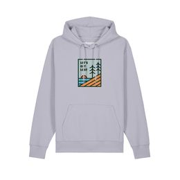 Watapparel Sweatshirt ' Let's Get Lost ' male Purple size M