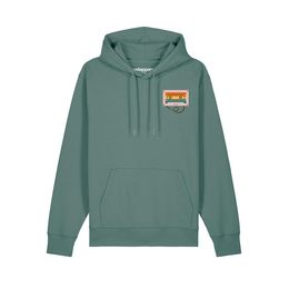Watapparel Sweatshirt 'Rainbow Cassette' male Green size XL