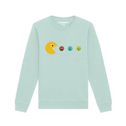 Watapparel Sweatshirt ' Pacm&auml;nnchen ' male Blue size L