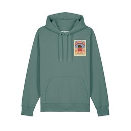 Watapparel Sweatshirt ' Tarot The Chocolate ' Herren Größe S grün / mischfarben