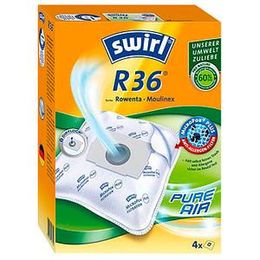 4 Swirl® MicroPor® Plus R 36 Staubsaugerbeutel