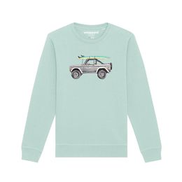 Watapparel Sweatshirt ' Surf Pickup ' Herren Gr&ouml;&szlig;e XL azur / mischfarben