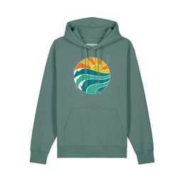 Watapparel Sweatshirt ' Summer Sun ' male Green size M