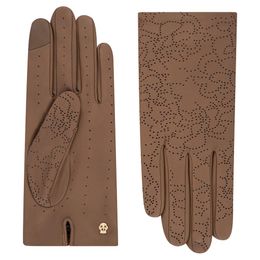 Roeckl Full Finger Gloves 'CLICHY TOUCH' female Brown size 7